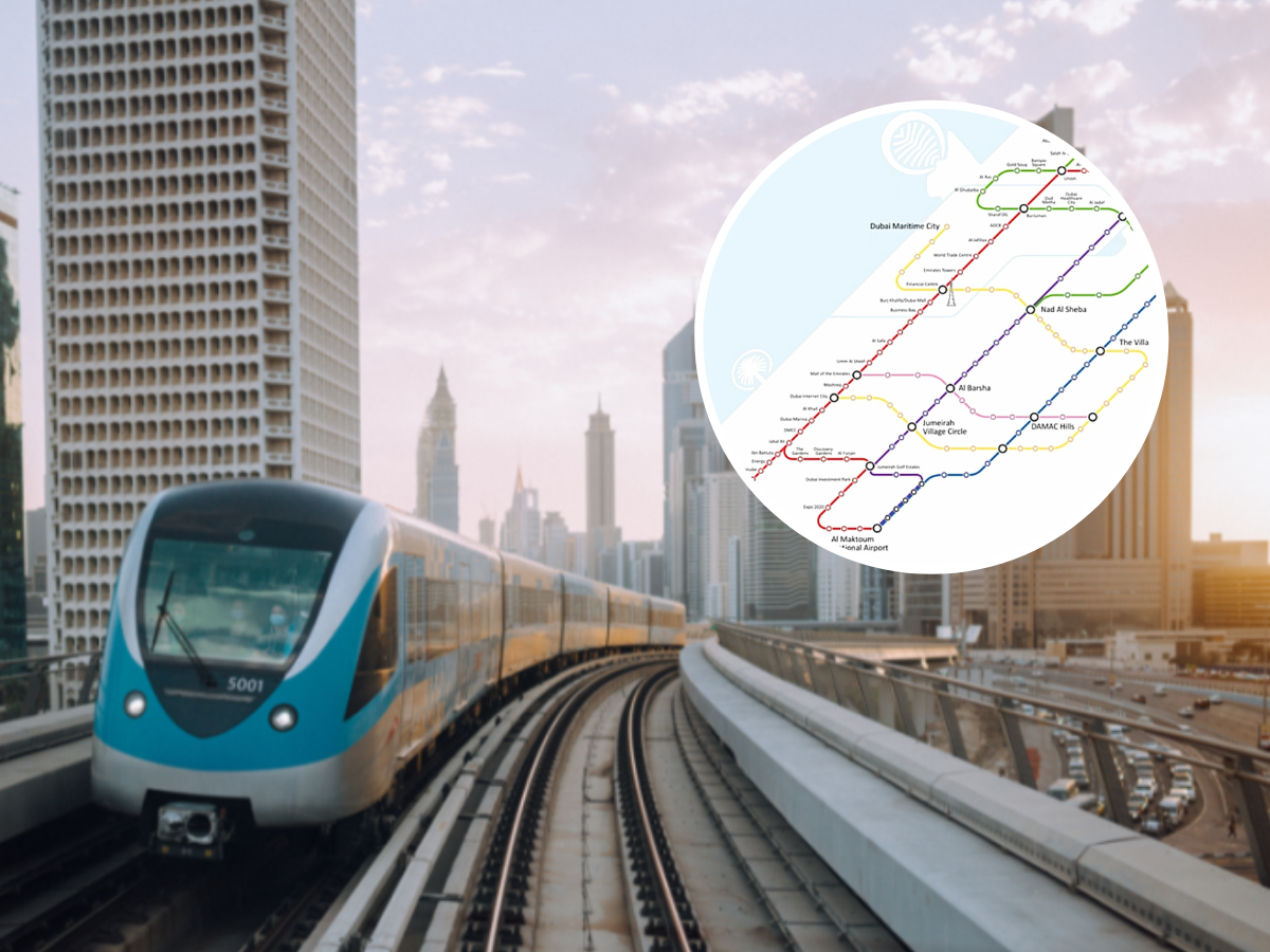 New Dubai Metro Blue Line map: What the route could look like